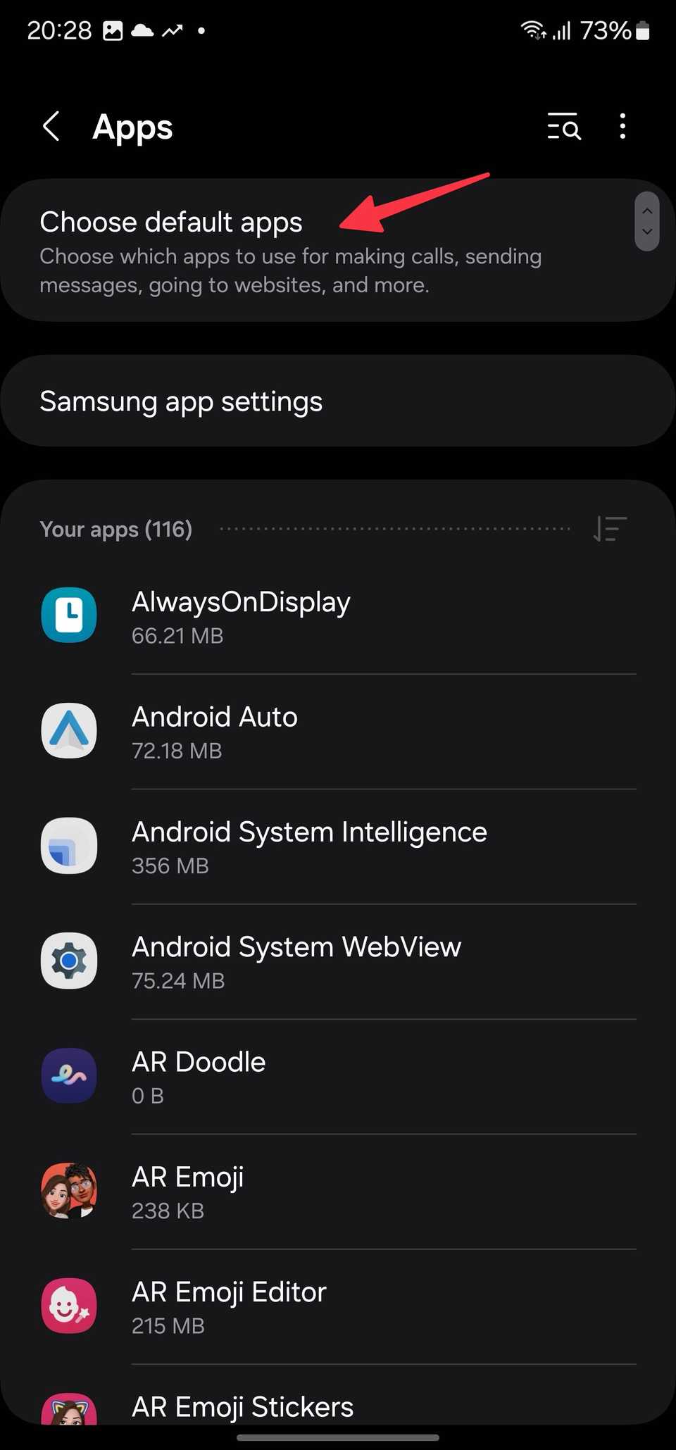 Android: How to set, change, or clear default apps