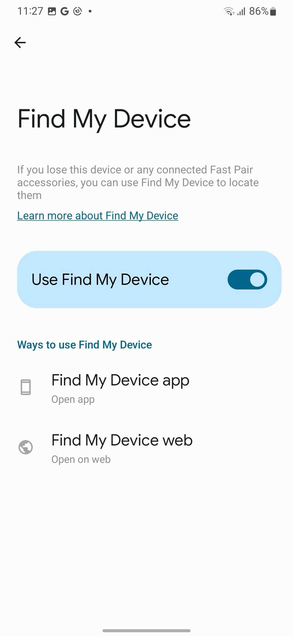 How to set up Find My Device on your Android phone