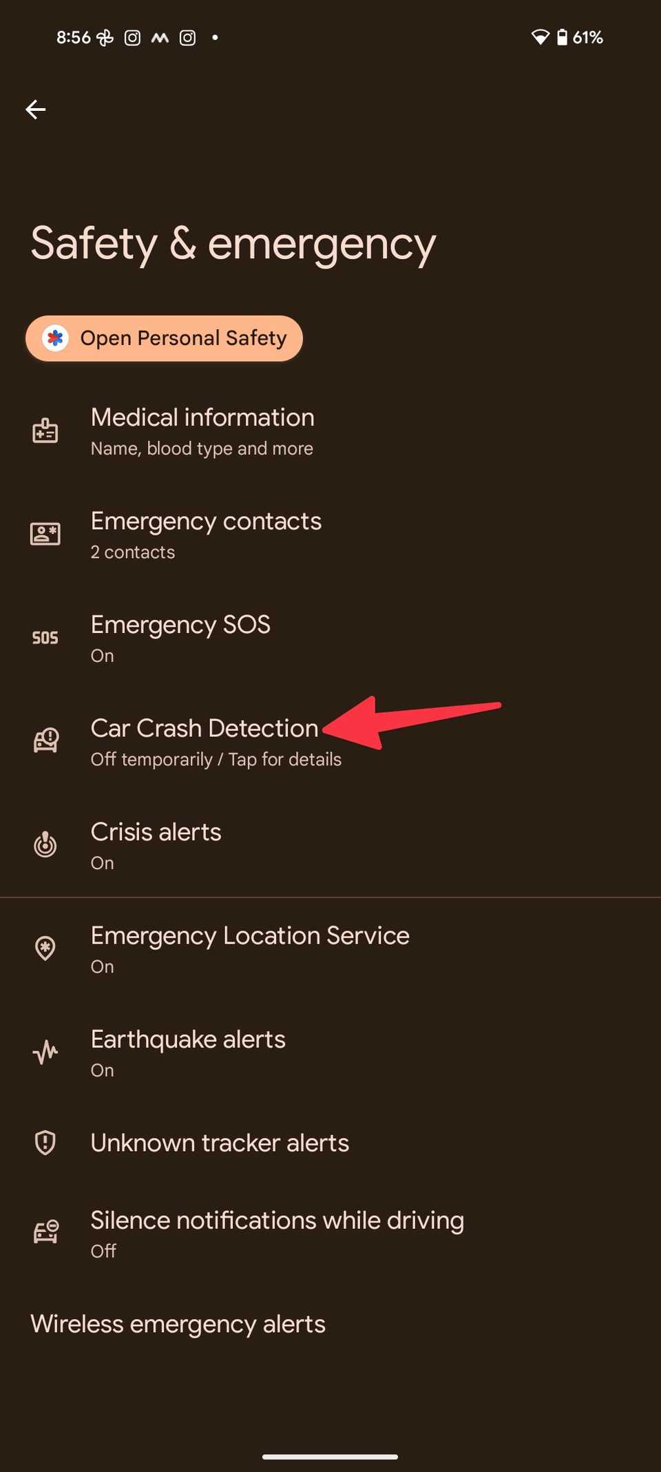How to set up car crash detection on your Google Pixel Watch 2