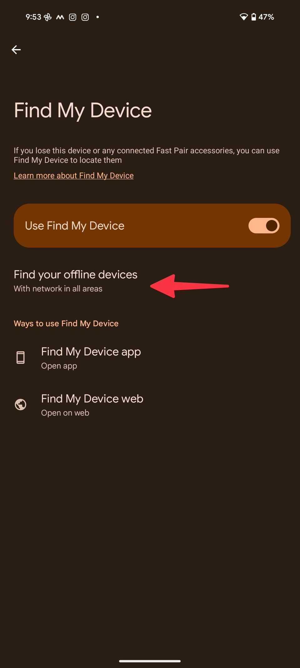 How to set up Find My Device on your Android phone