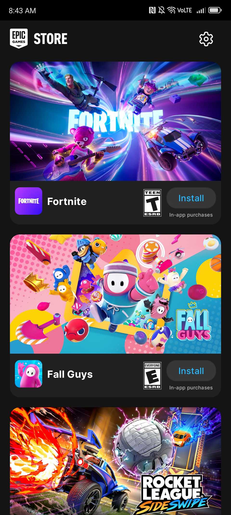 Epic Games Store launches for Android worldwide, bringing Fall Guys to the platform