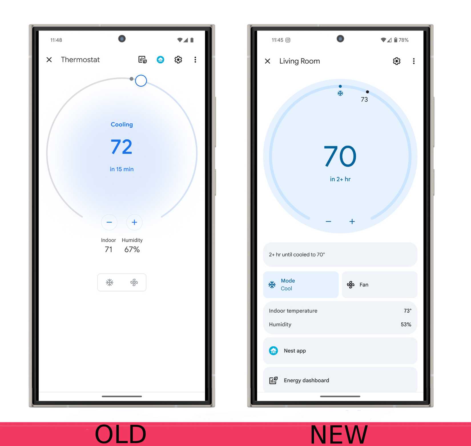 Google Home simplifies thermostat controls in preparation for new Nest
