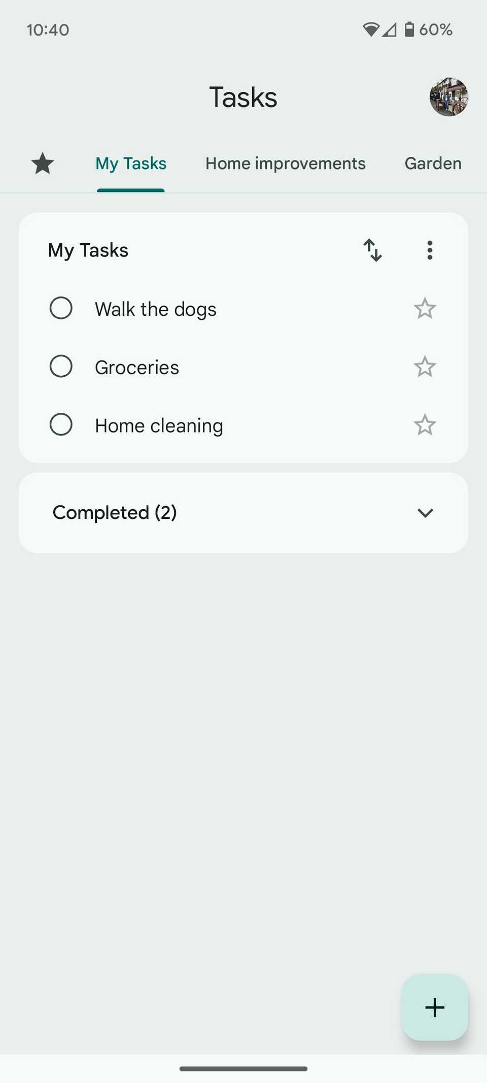 Redesigned Google Tasks app now rolling out on Android
