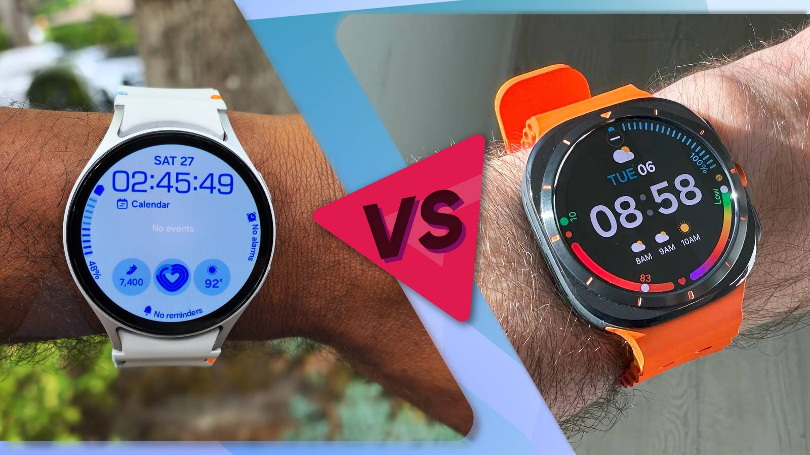 Samsung Galaxy Watch 7 vs. Galaxy Watch Ultra: Which wearable is right ...