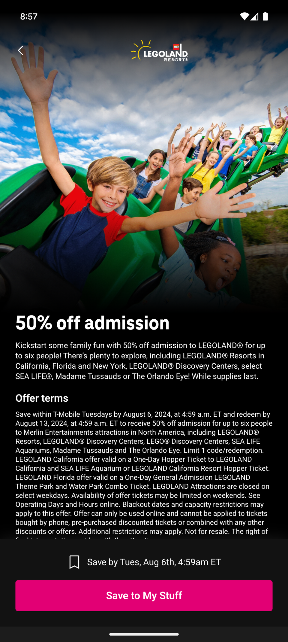 T-Mobile Tuesdays is now built into the main T-Mobile app