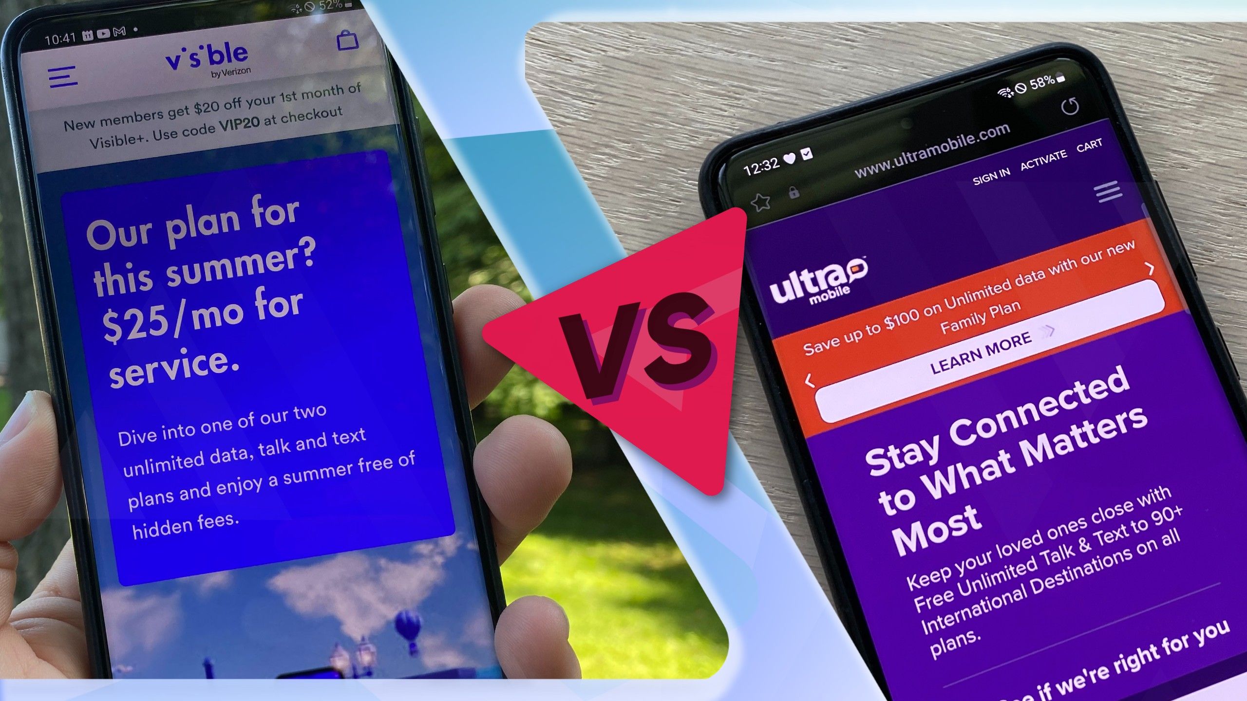 Visible vs. Ultra Mobile: Are more options really better?