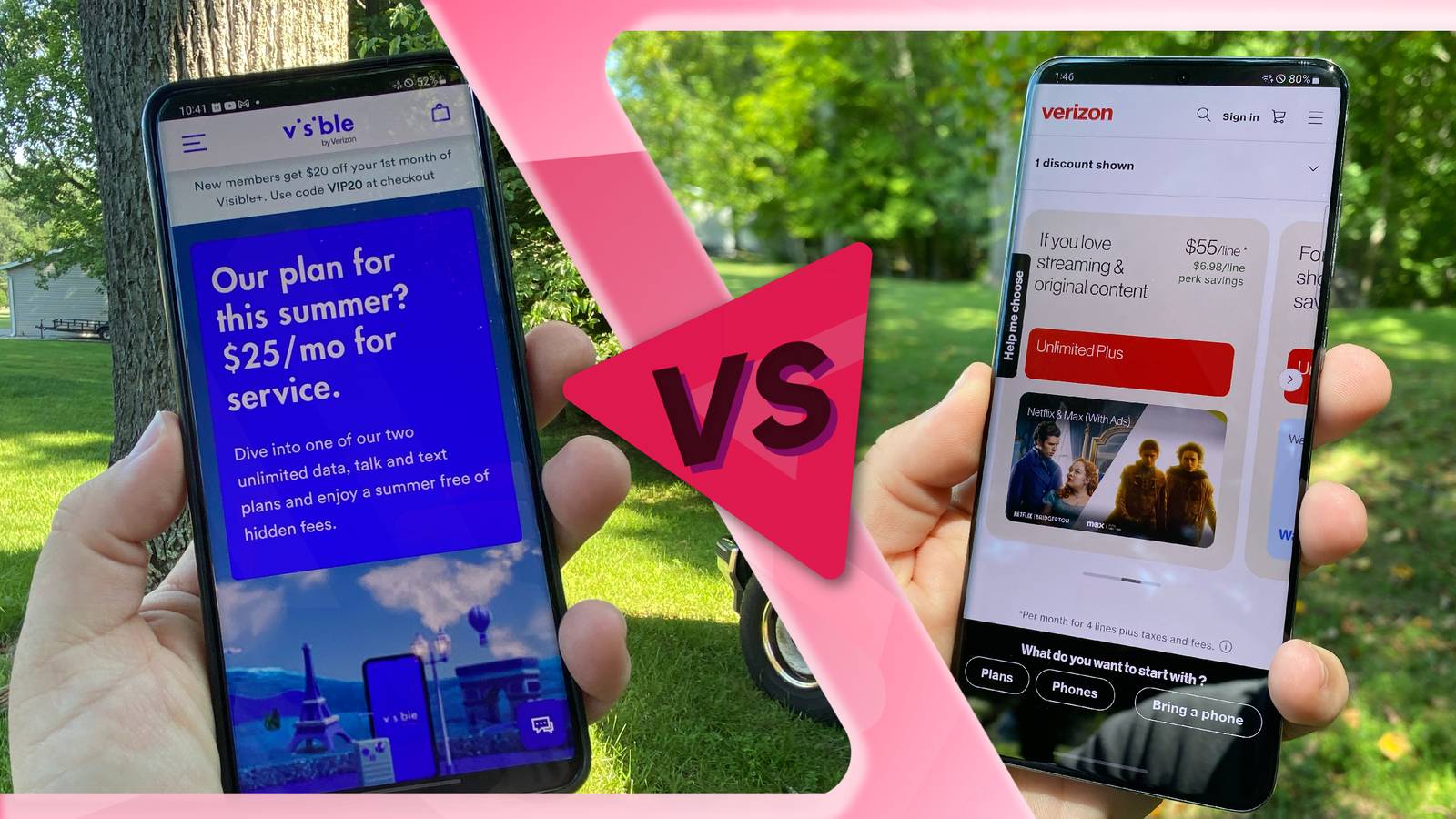 Visible vs. Verizon: Which carrier should you pick?