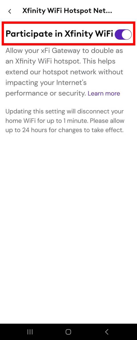 Xfinity WiFi hotspots: How to turn off auto-connect