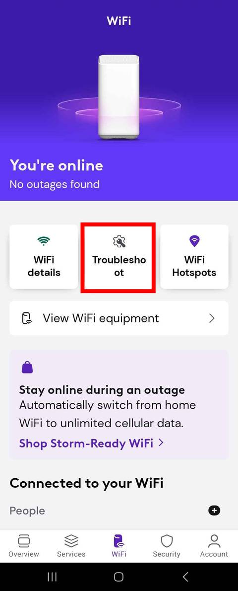 Xfinity router: What does the white blinking light mean?