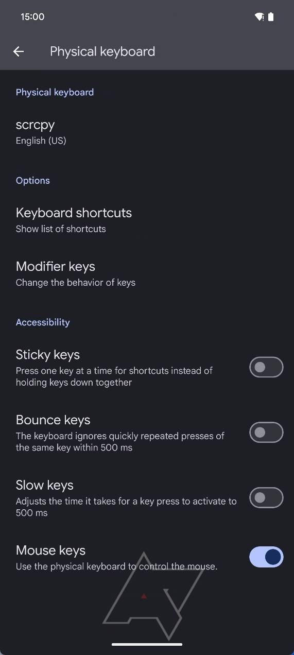 Android could soon let you move the mouse cursor using your keyboard