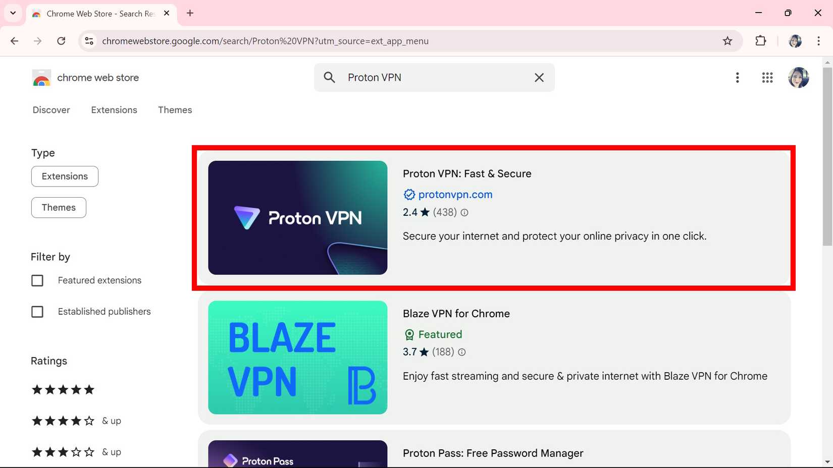 Proton VPN: How to set up the Proton VPN extension