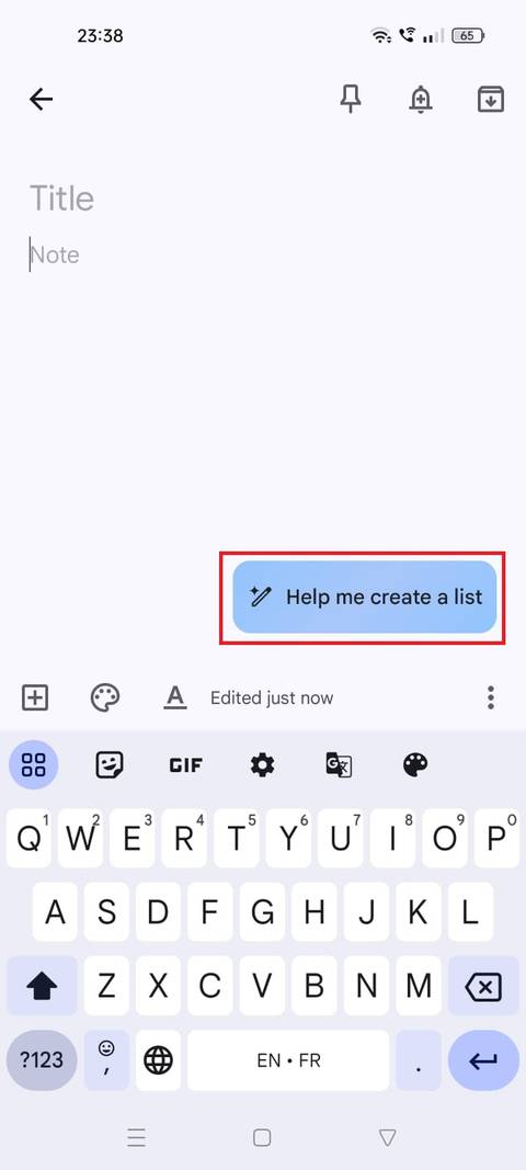 Google Keep: How to use AI Magic Lists