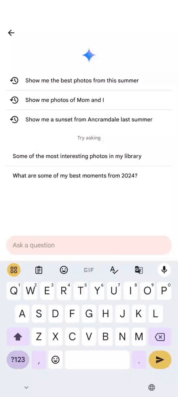 Here's an early look at Google Photos' AI-powered Ask Photos feature