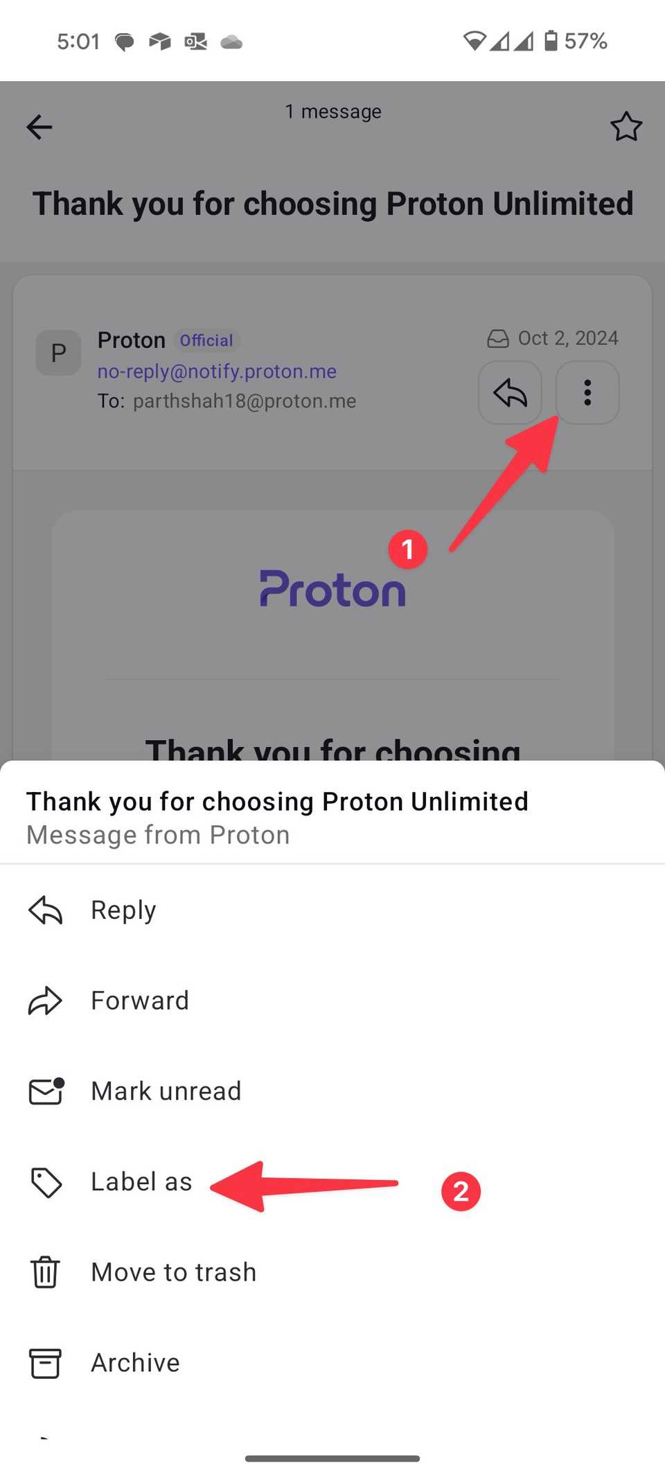 Proton Mail on Android: How to set it up