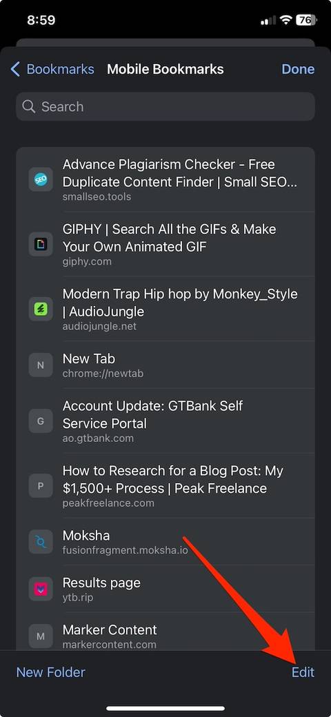 Google Chrome: How to delete all of your bookmarks