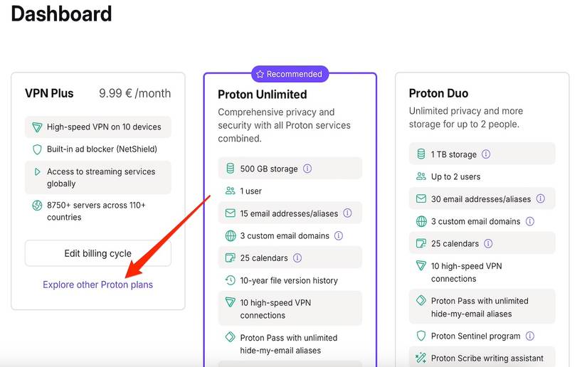 How to cancel your Proton VPN subscription