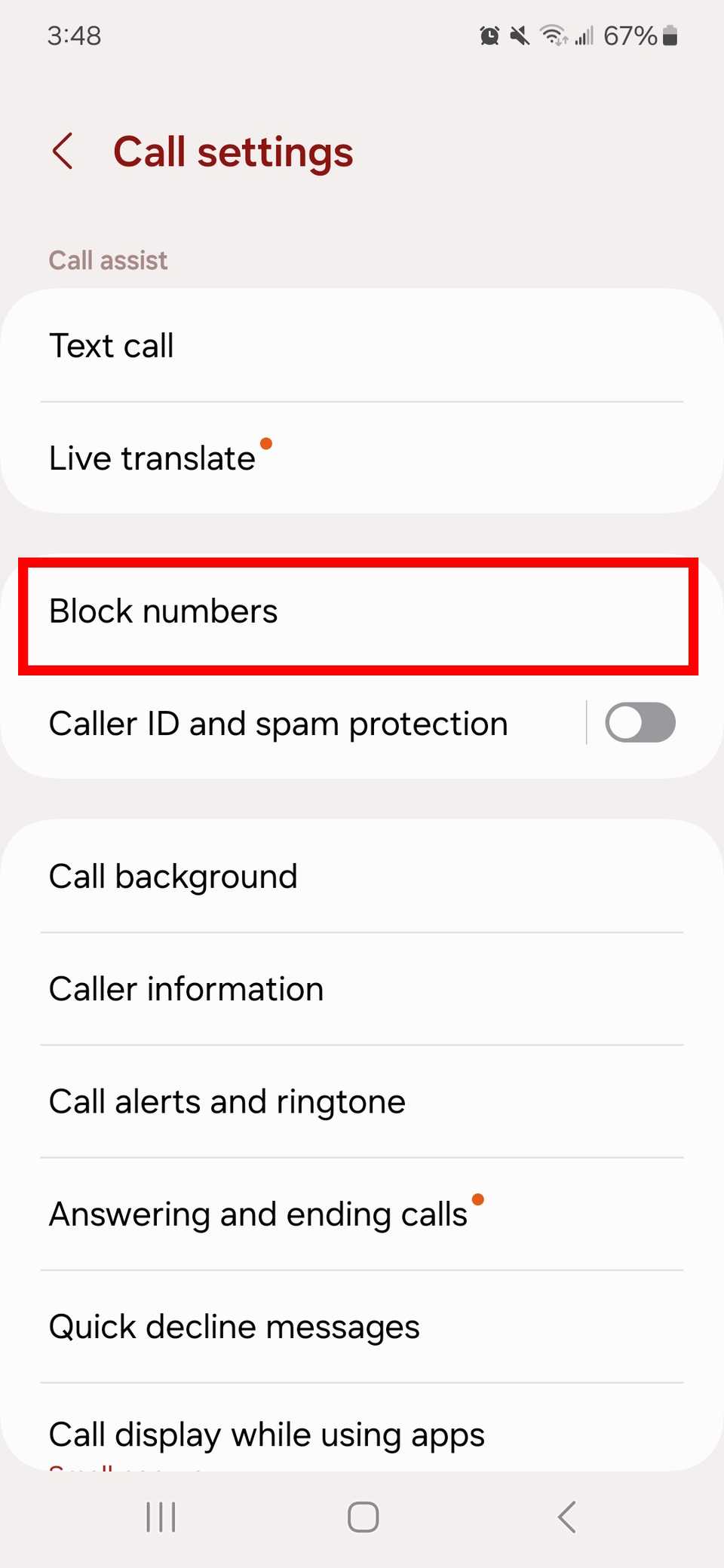 How to see blocked phone numbers on your Android phone