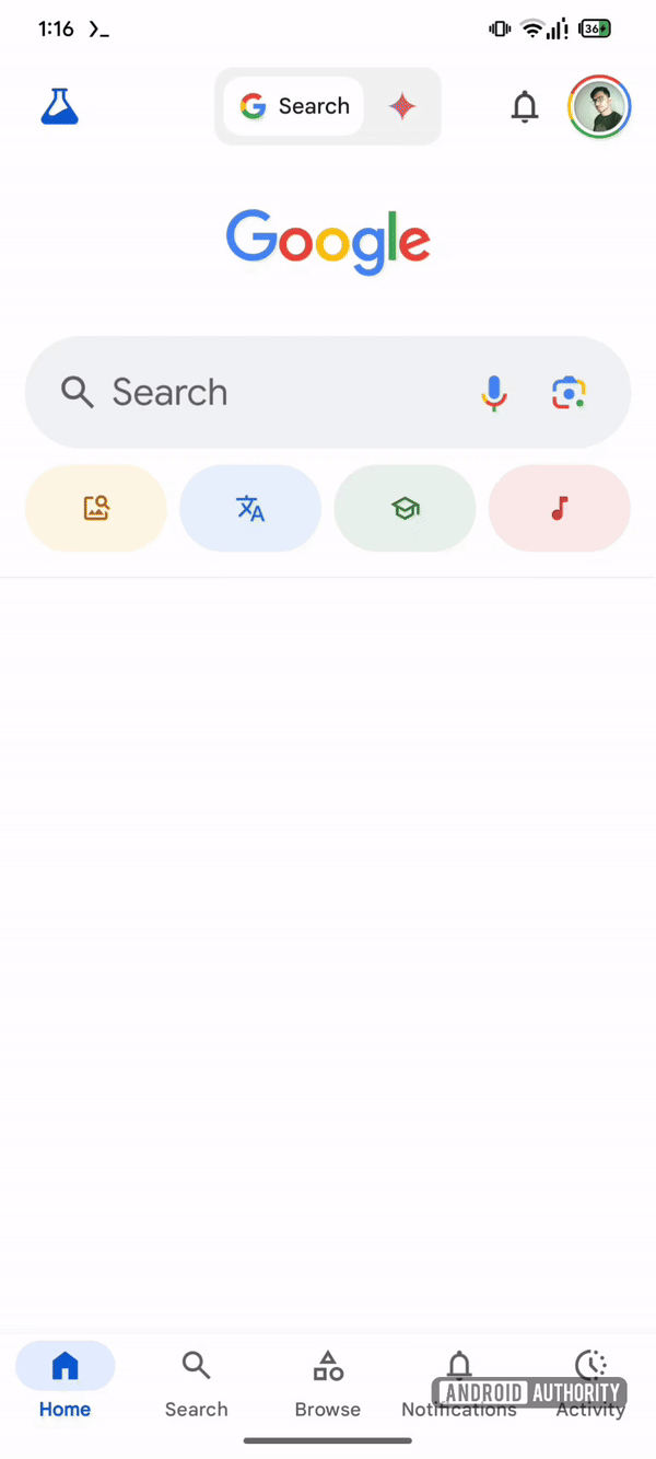 Google's account switcher redesign for Android is nearly here
