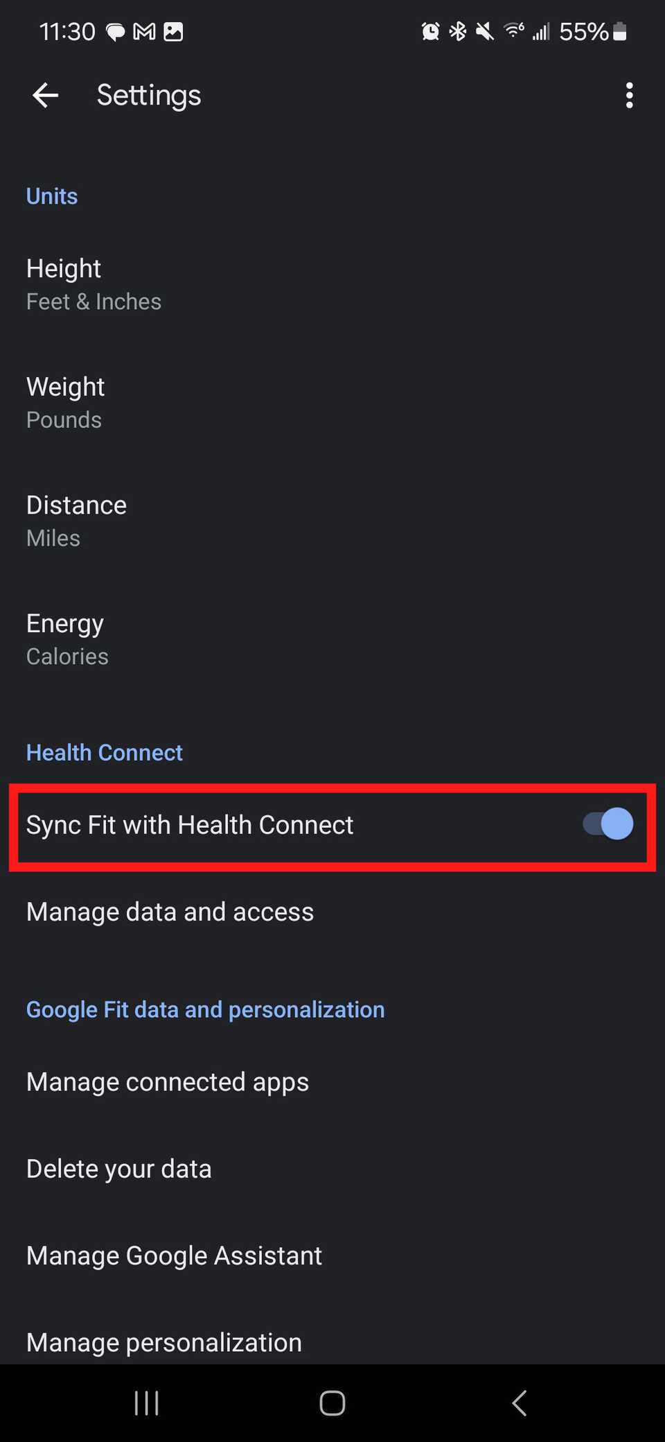 How to sync your Samsung Health data with Google Fit