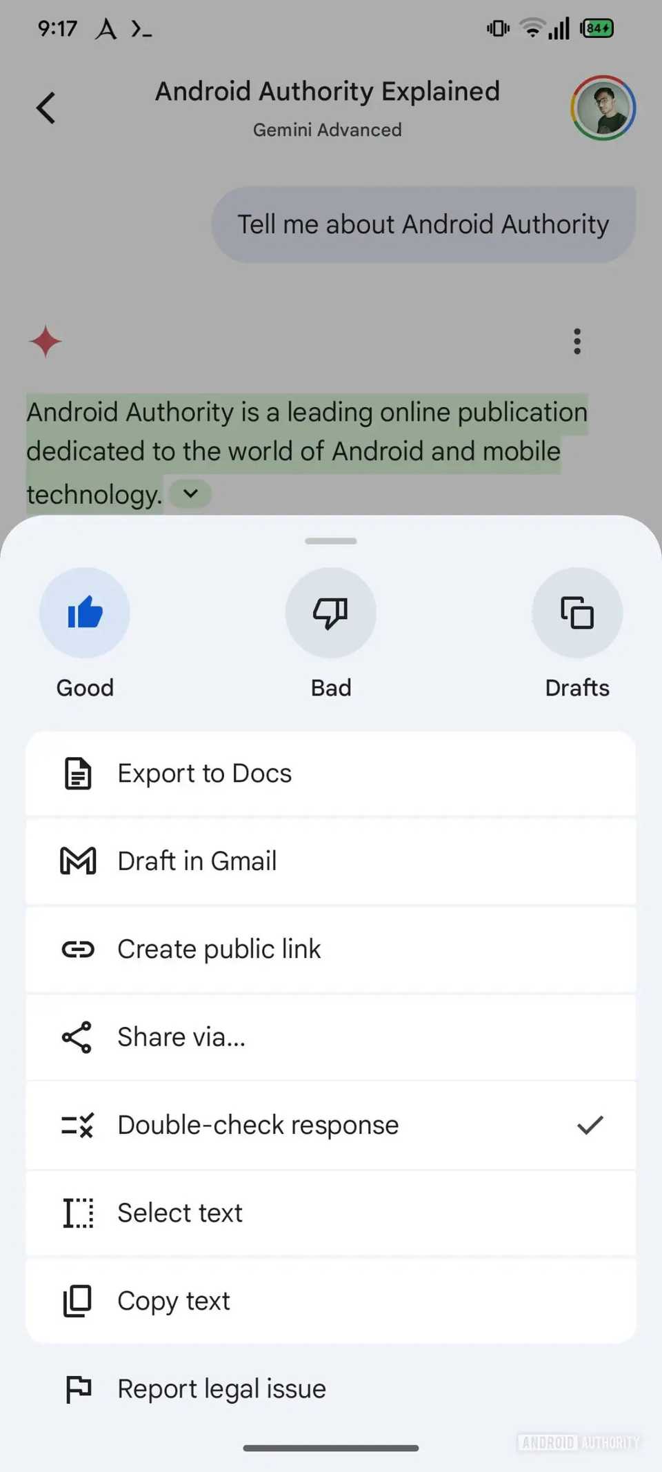 Google might tidy up Gemini menus soon