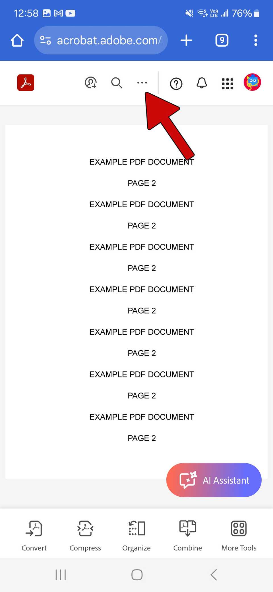 How to delete a PDF page on your Android phone
