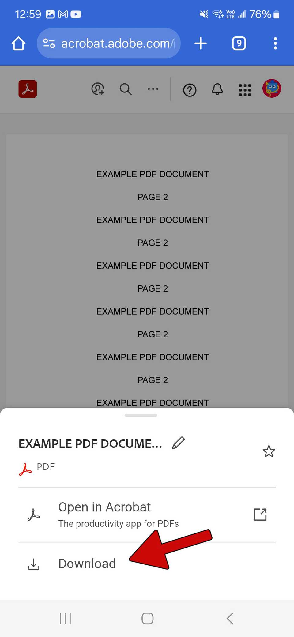 How to delete a PDF page on your Android phone