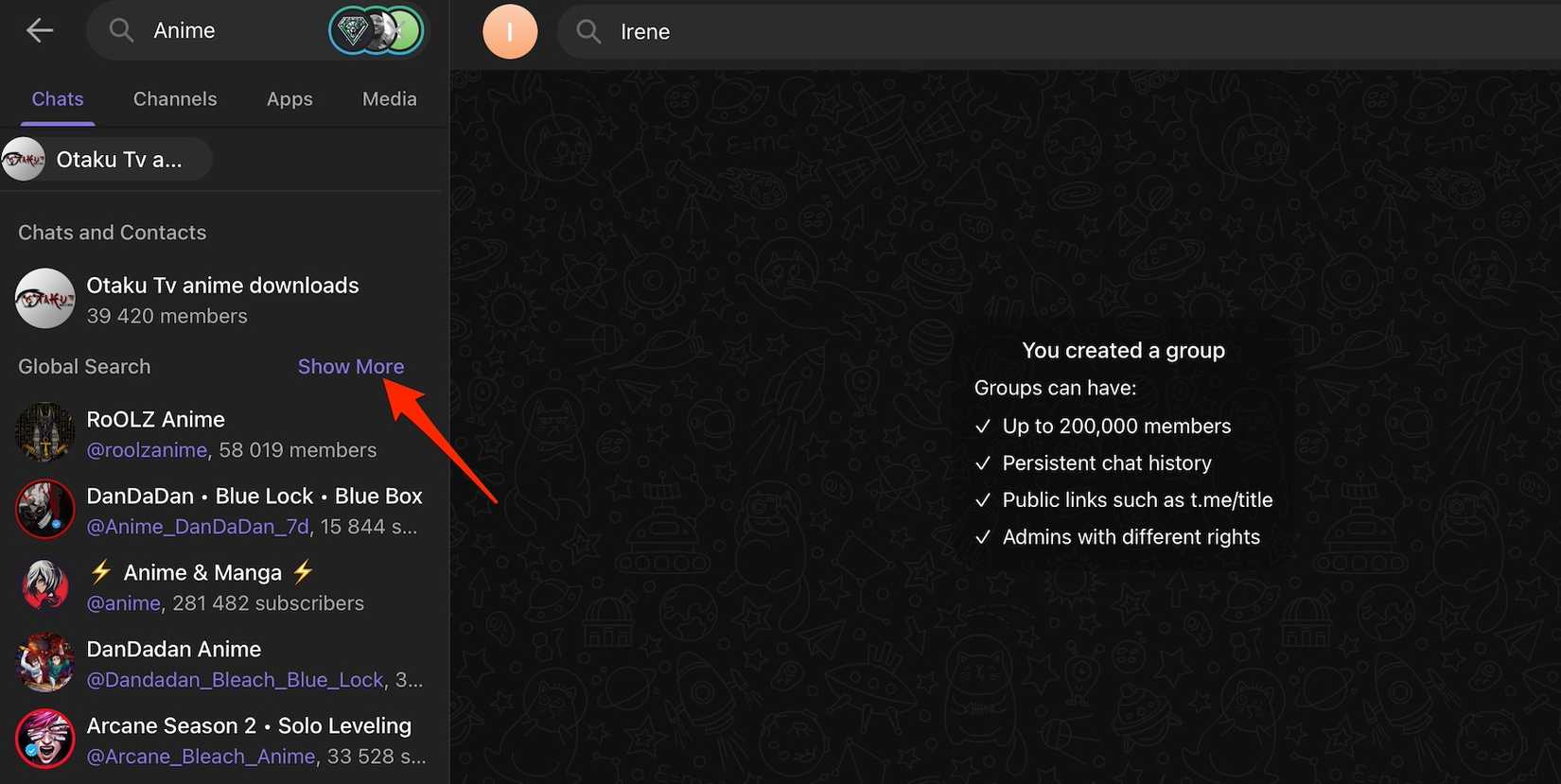How to create, find, and join Telegram groups