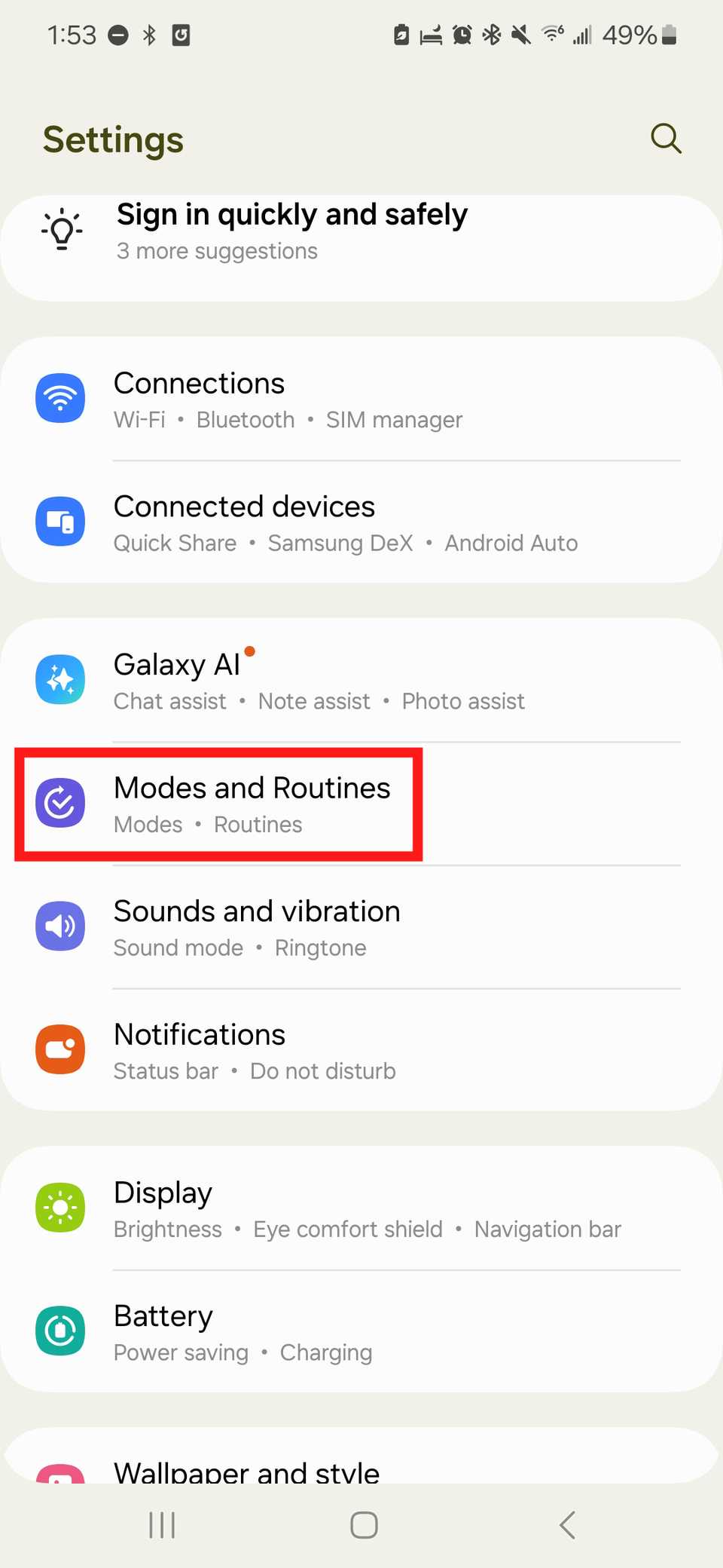 How to fix a black-and-white phone screen