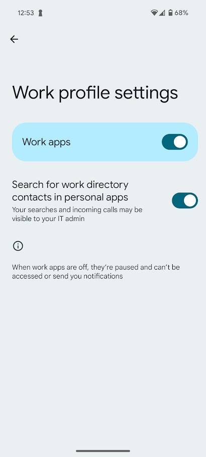 What is Android Work Profile and how does it work?