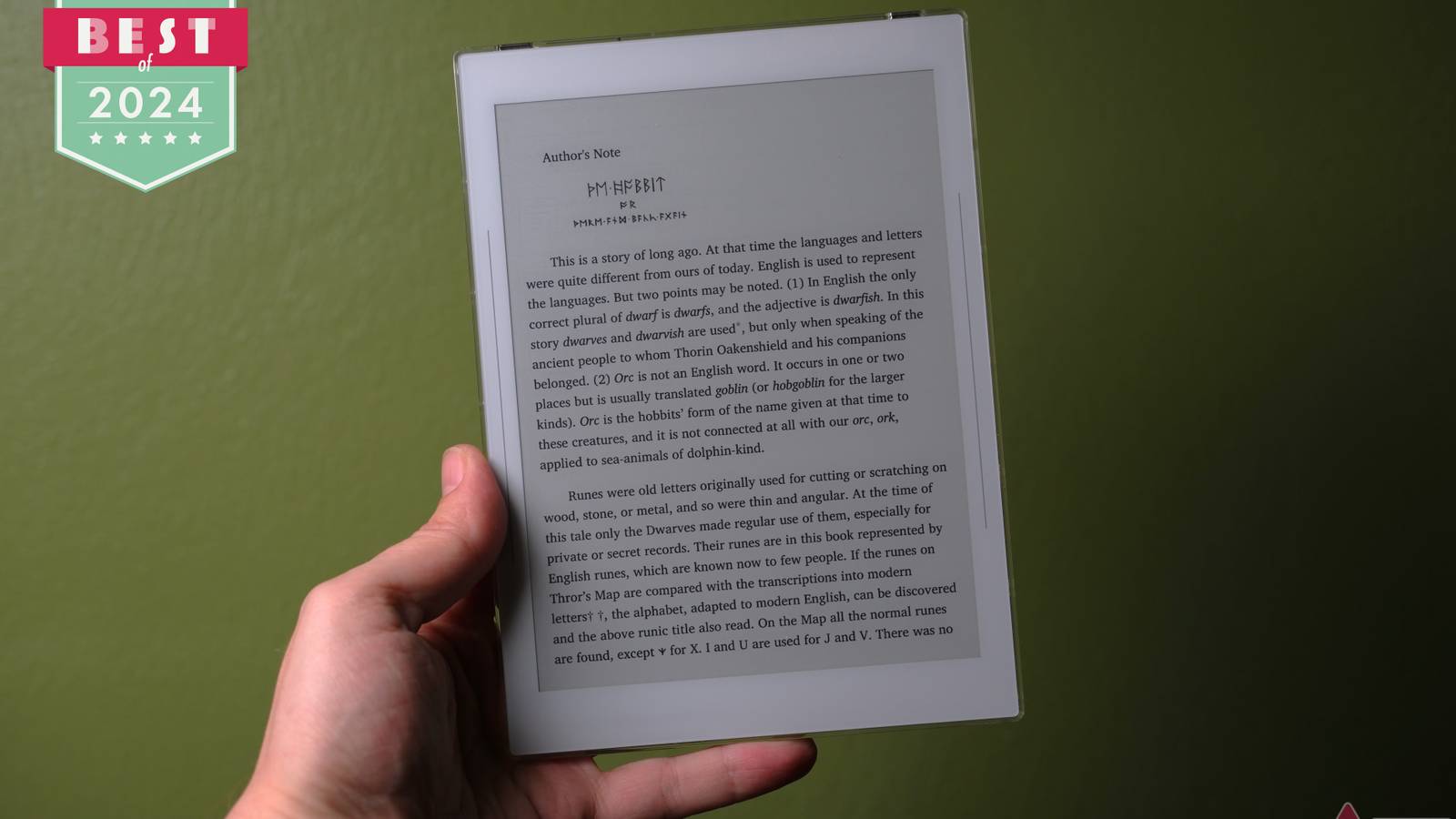 The Supernote Nomad is AP's best e-reader of 2024