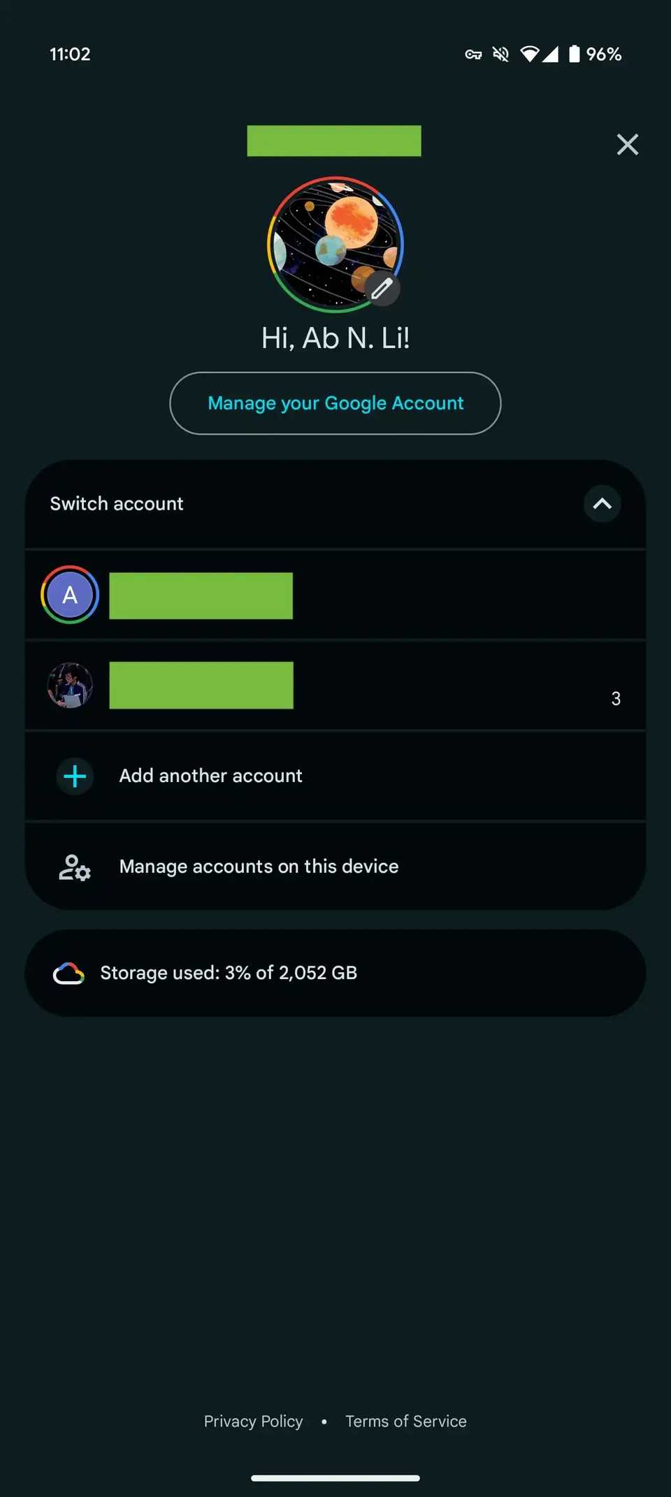 Google's updated account switcher menu is here whether you like it or not