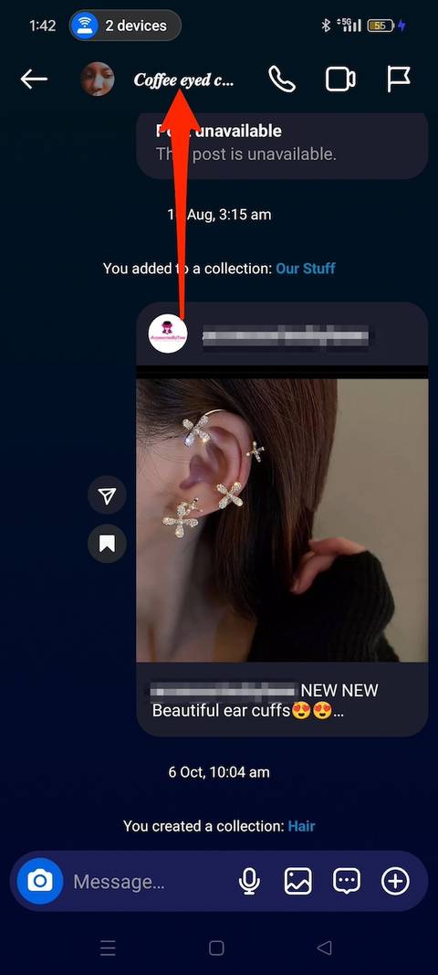 Instagram: How to change your chat theme