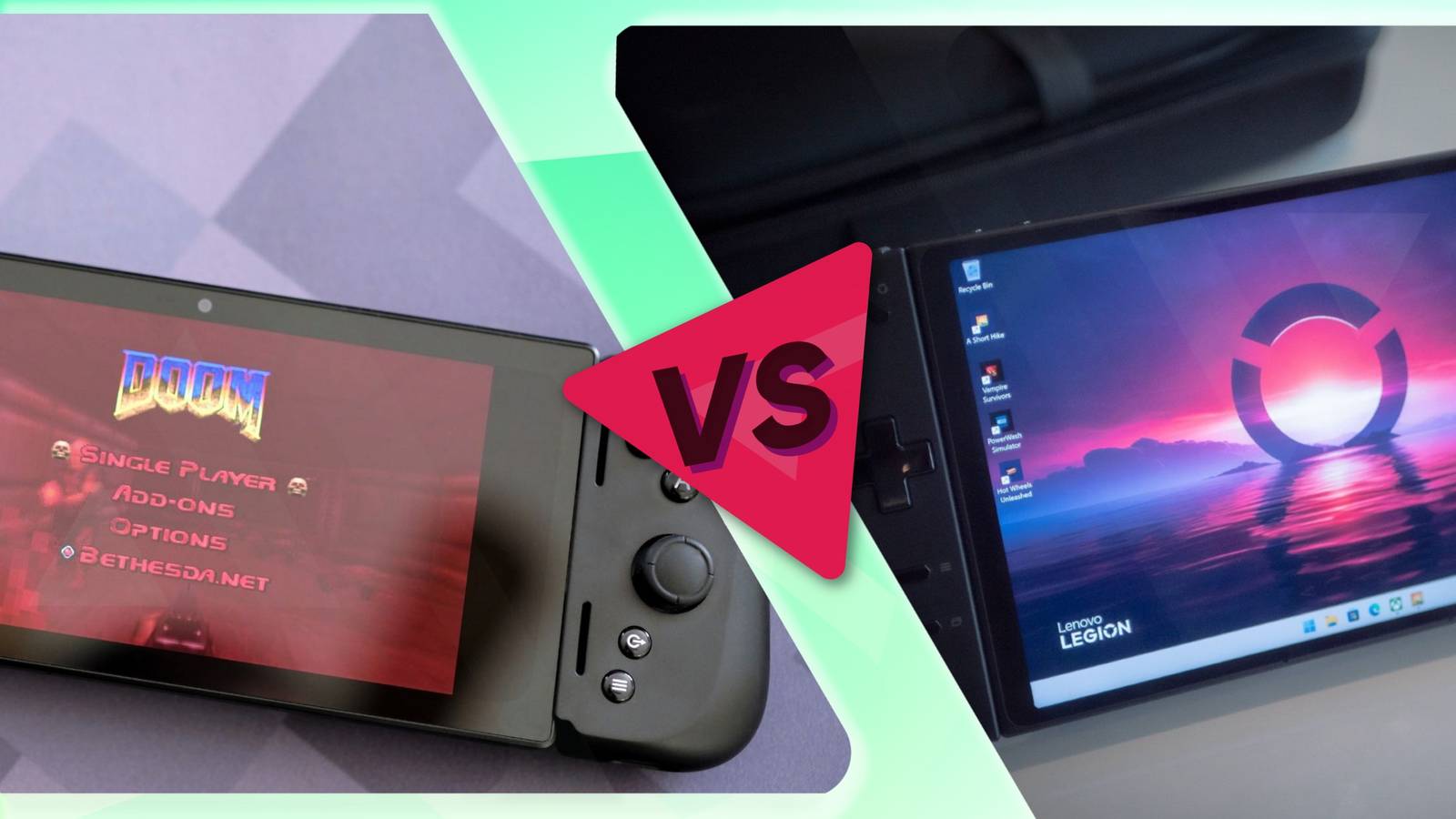 Lenovo Legion Go vs. Razer Edge: Power or portability?