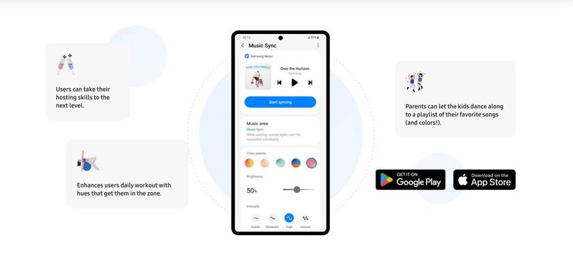 Samsung SmartThings can now make your lights dance to YouTube Music