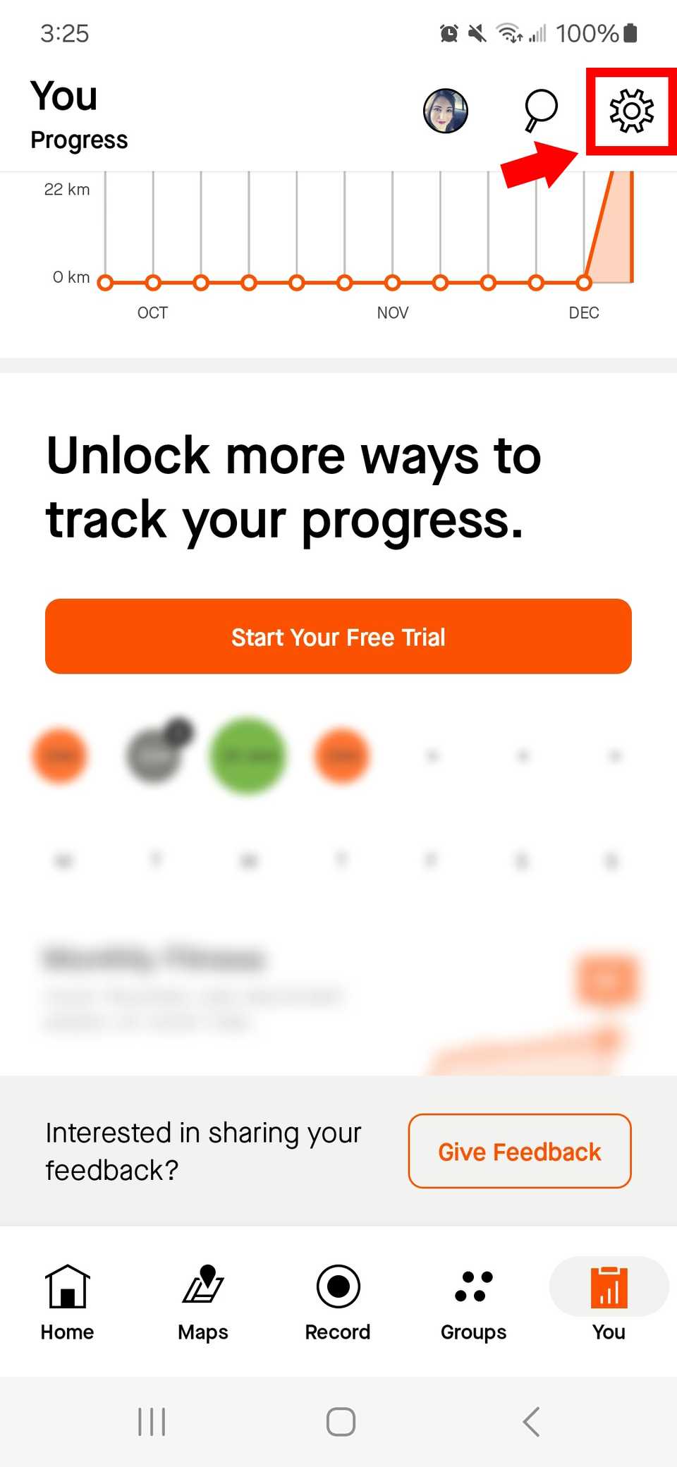 Strava: How to export account data