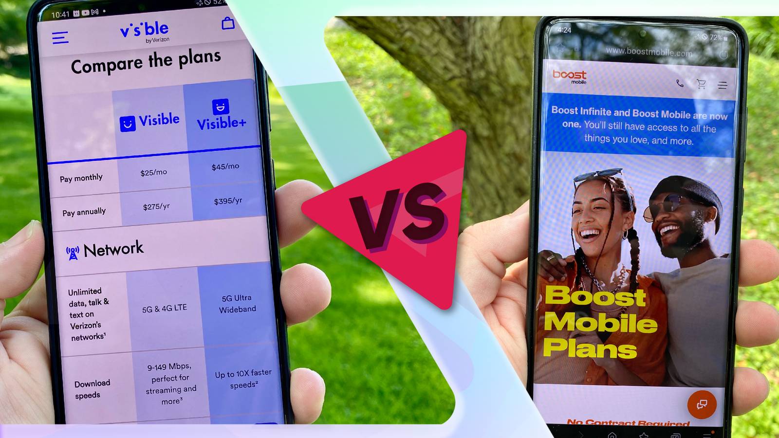 Visible vs. Boost Mobile: Which carrier should you pick?