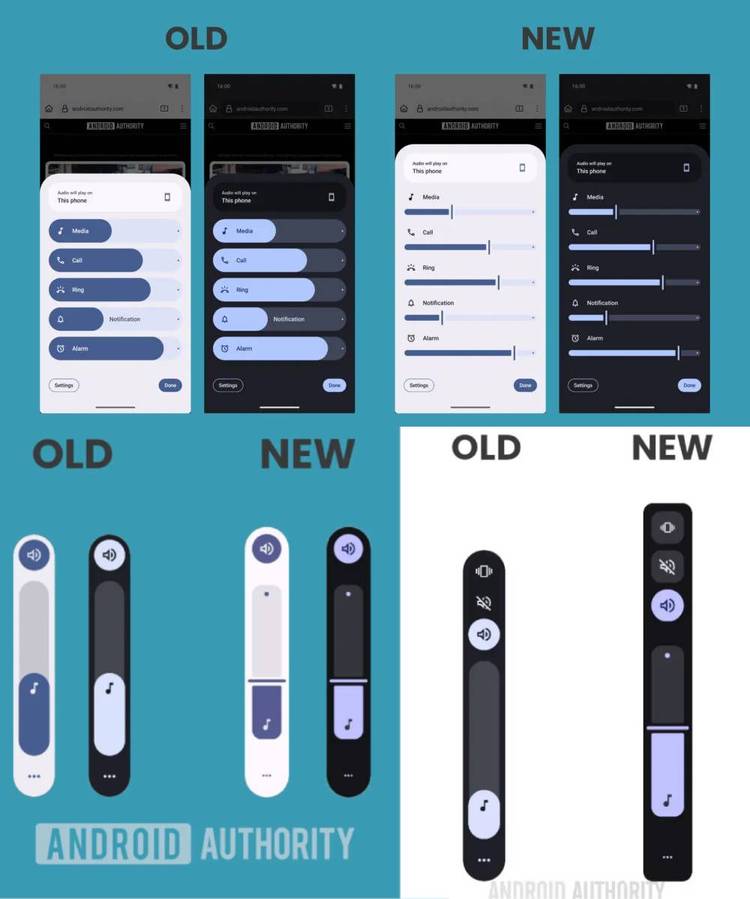 Android 16's volume slider(s) could be in for yet another redesign