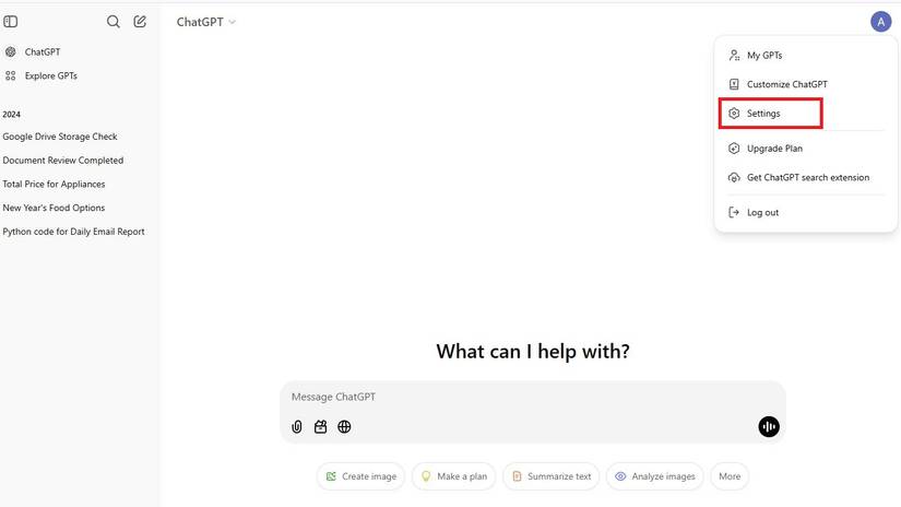 ChatGPT: How to share and export conversations