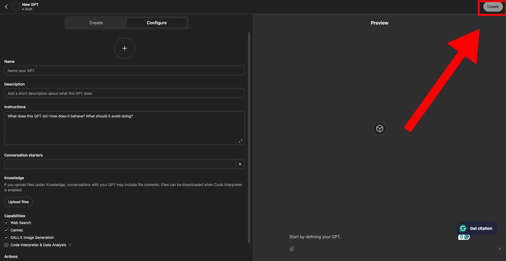 How to create your own custom ChatGPT with OpenAI's GPT Builder