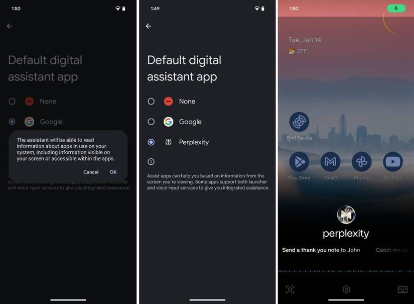 Perplexity's Android assistant debuts with live view and on-screen context support