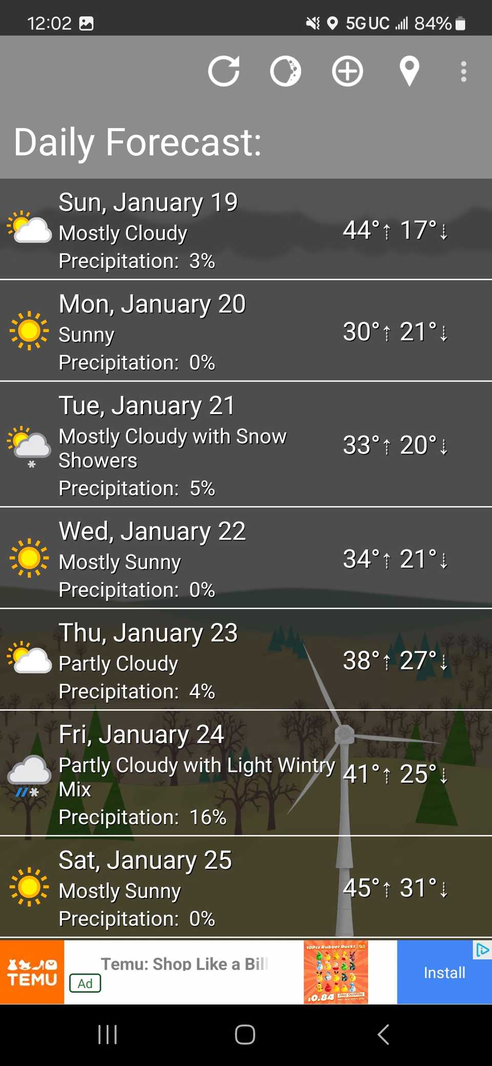 These apps provide better weather forecasts