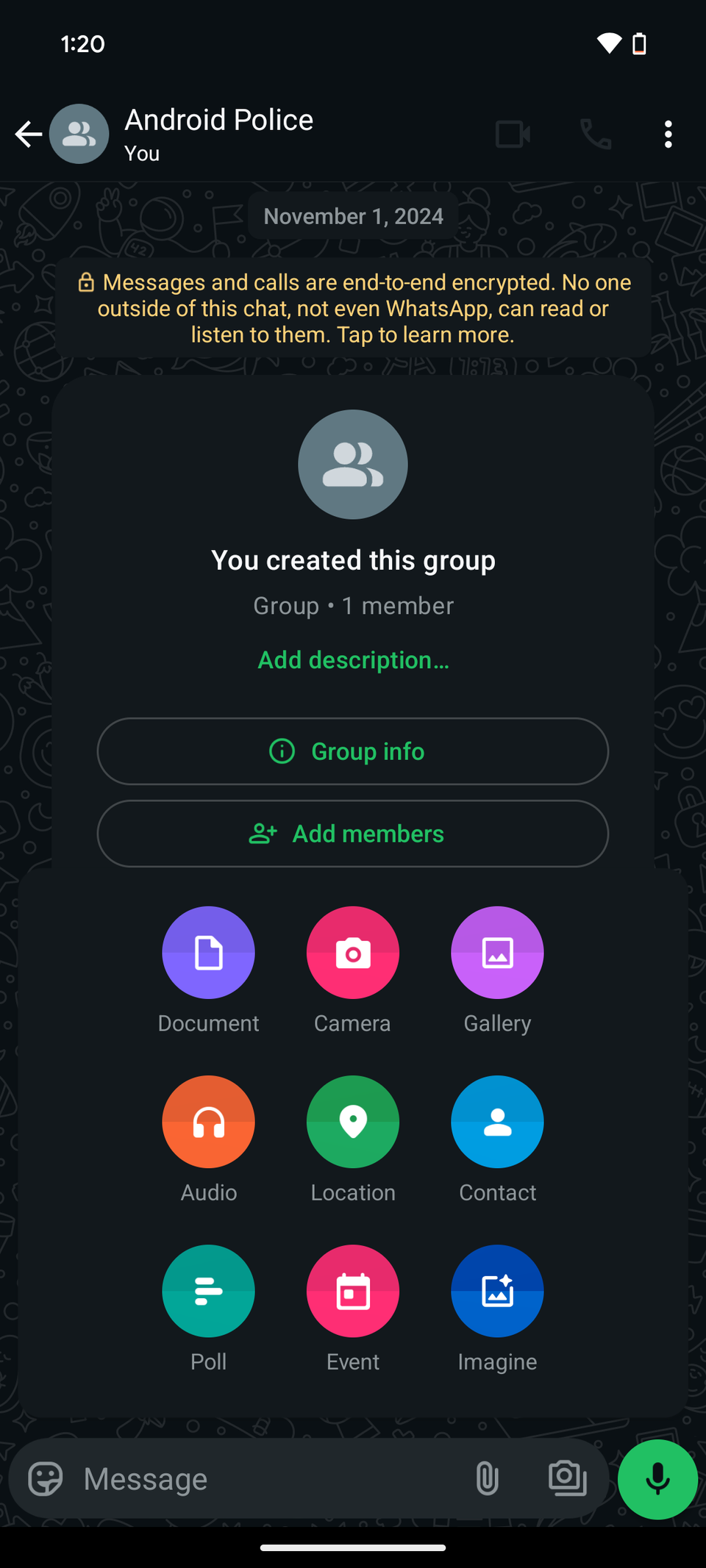 WhatsApp rolls out new icons in the attachment sheet