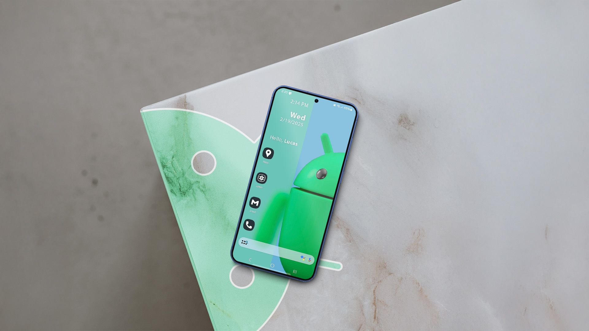 How I organized and decluttered my Android home screen
