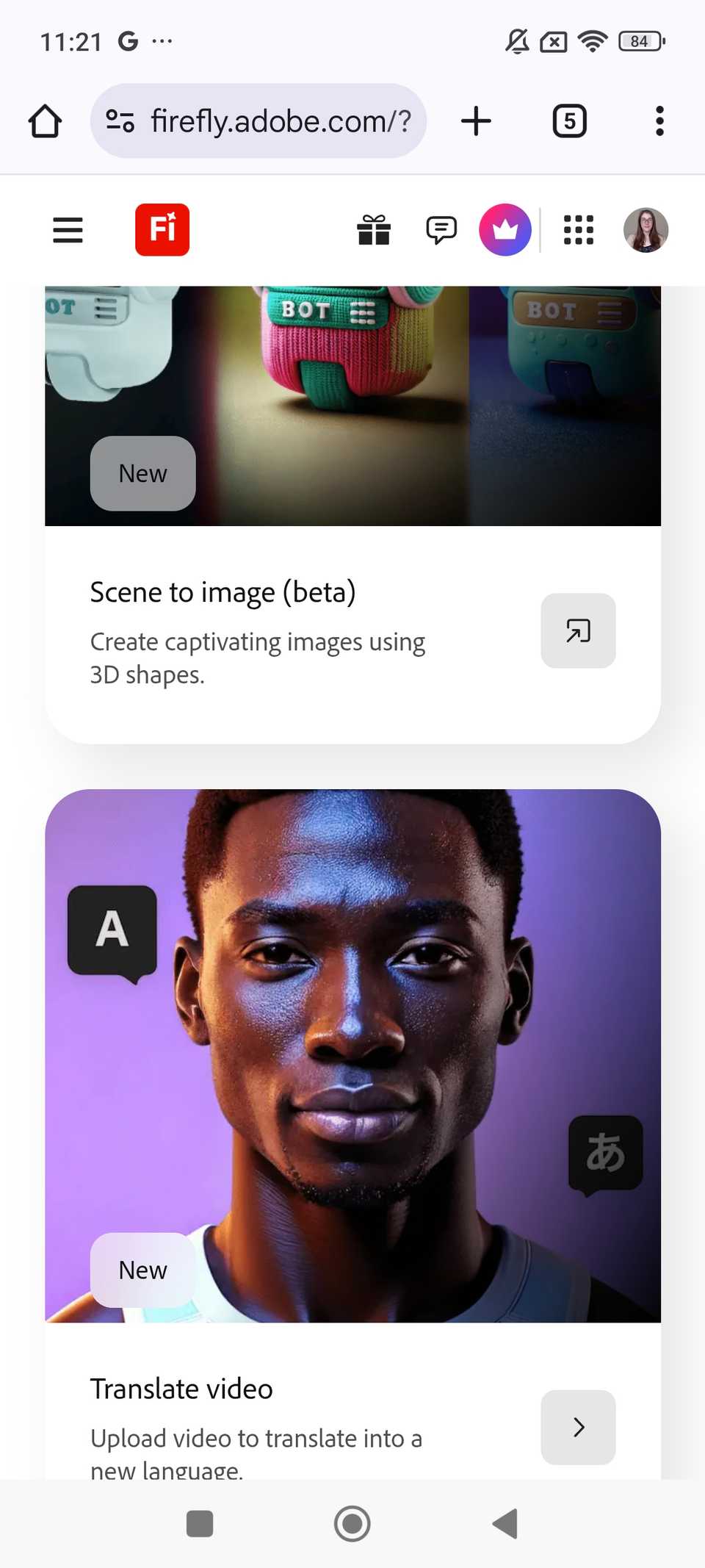 How to use Adobe Firefly AI tools on your Android phone