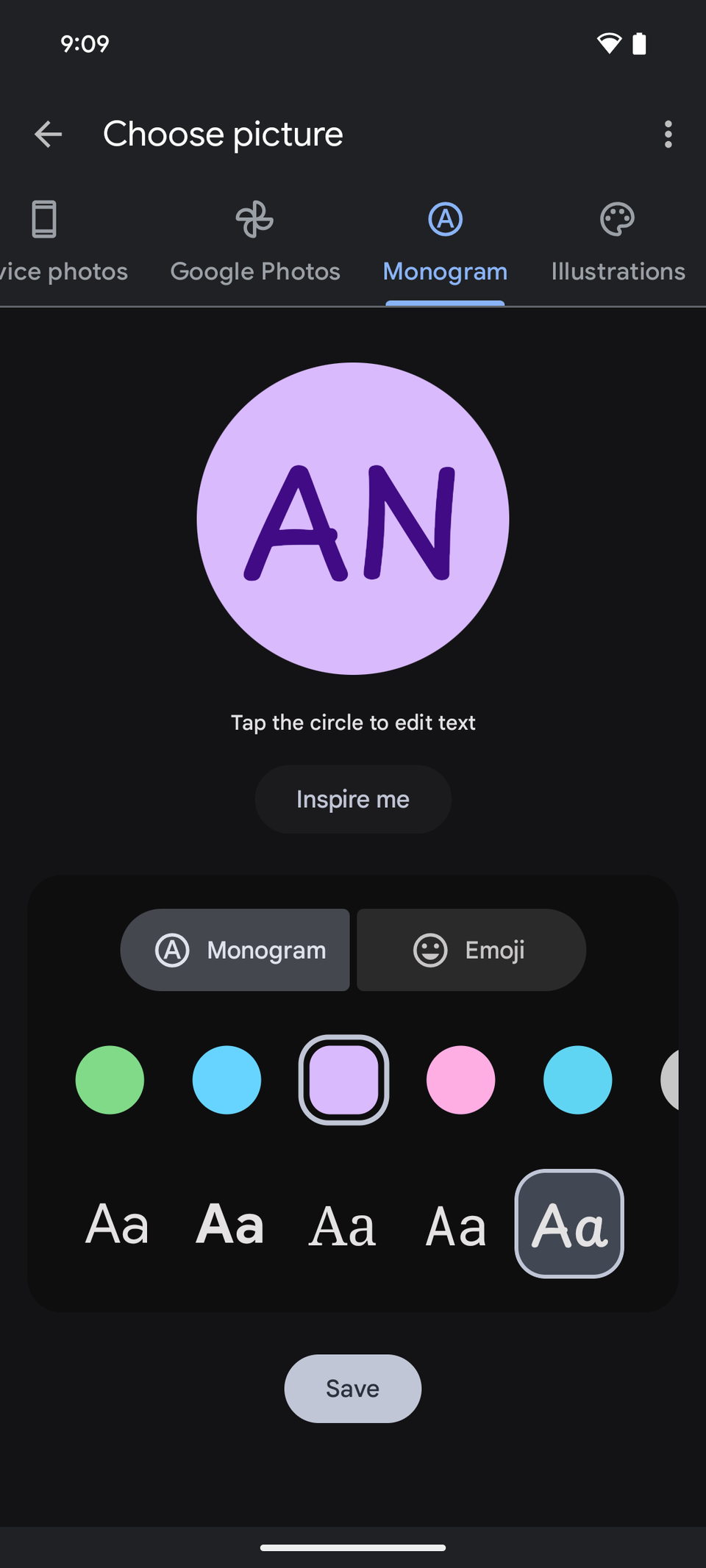Google Contacts now lets you spice up profile photos with monograms and ...