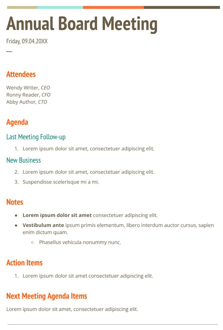 5 Google Docs templates I swear by