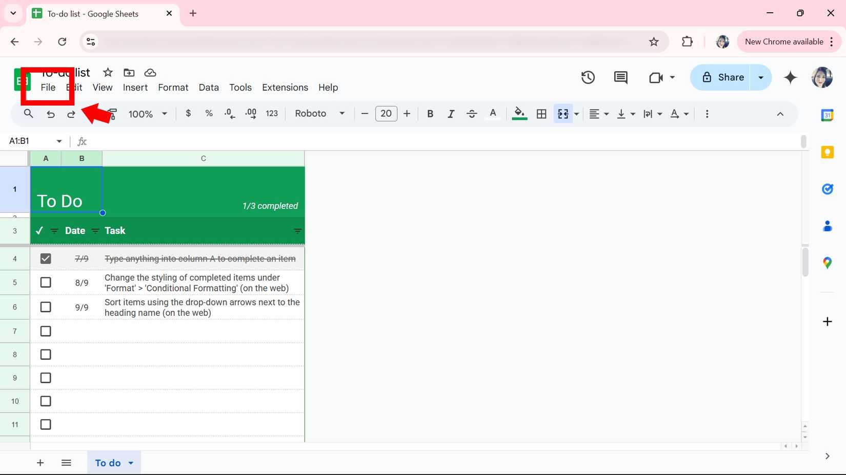 Google Sheets: Top settings to change immediately