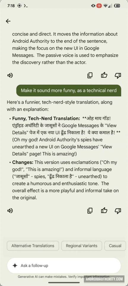 Google Translate's big AI upgrade will help refine your translations