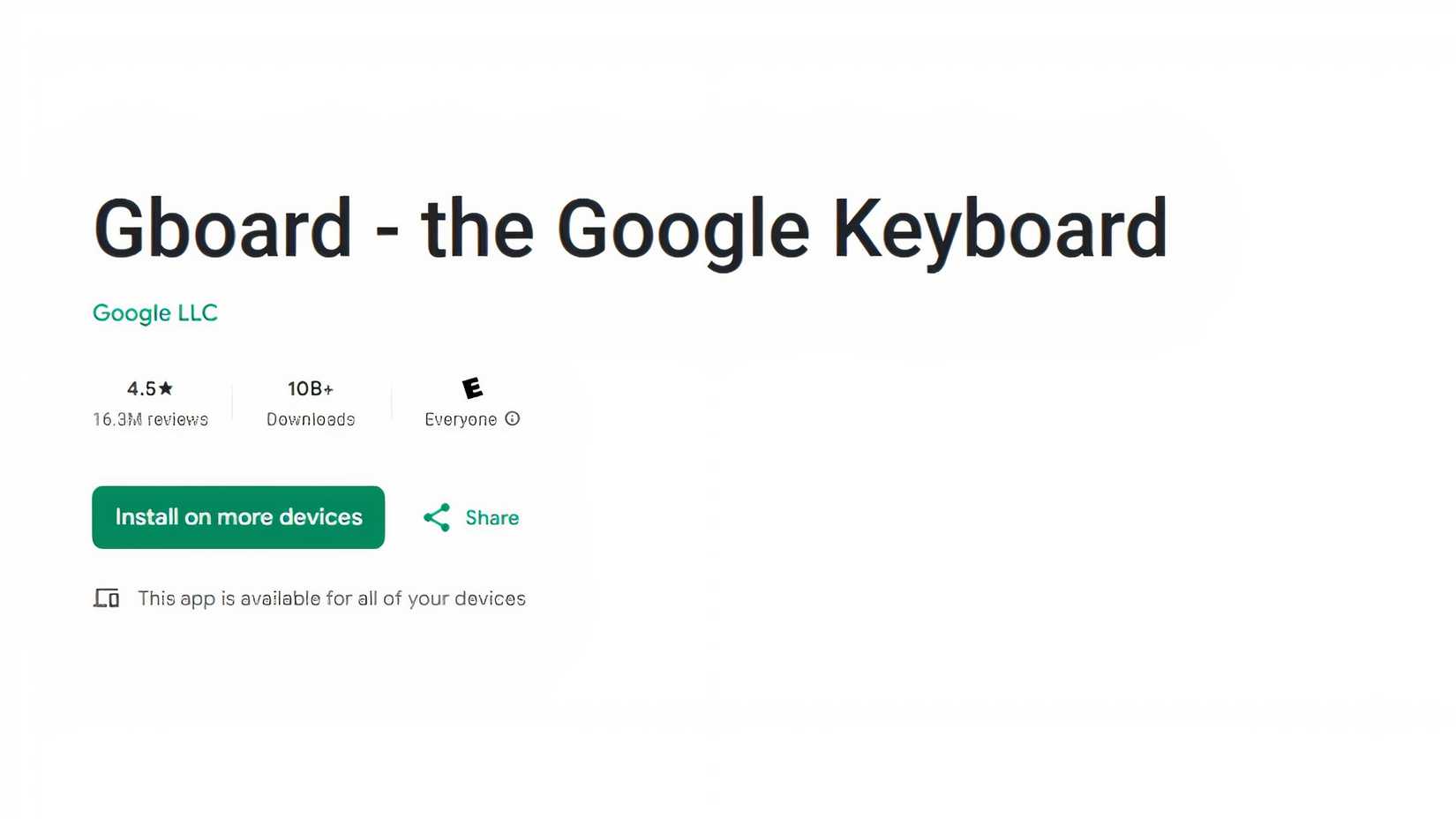 Gboard now has more downloads than there are people on earth