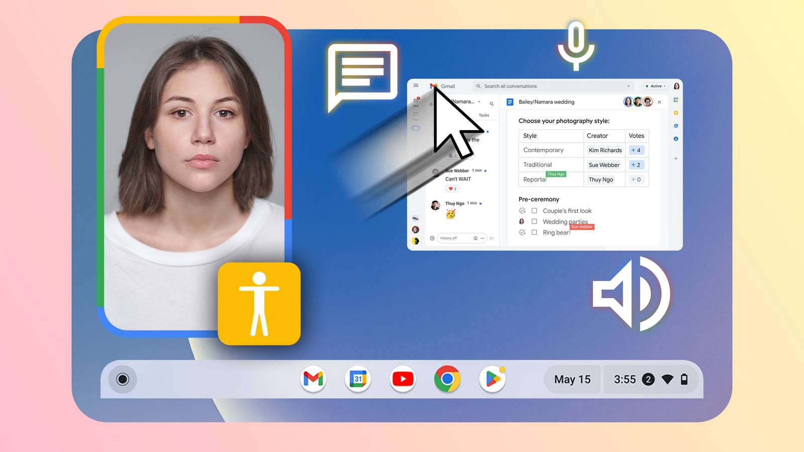 Google's Face control accessibility feature for Chromebooks is a game ...
